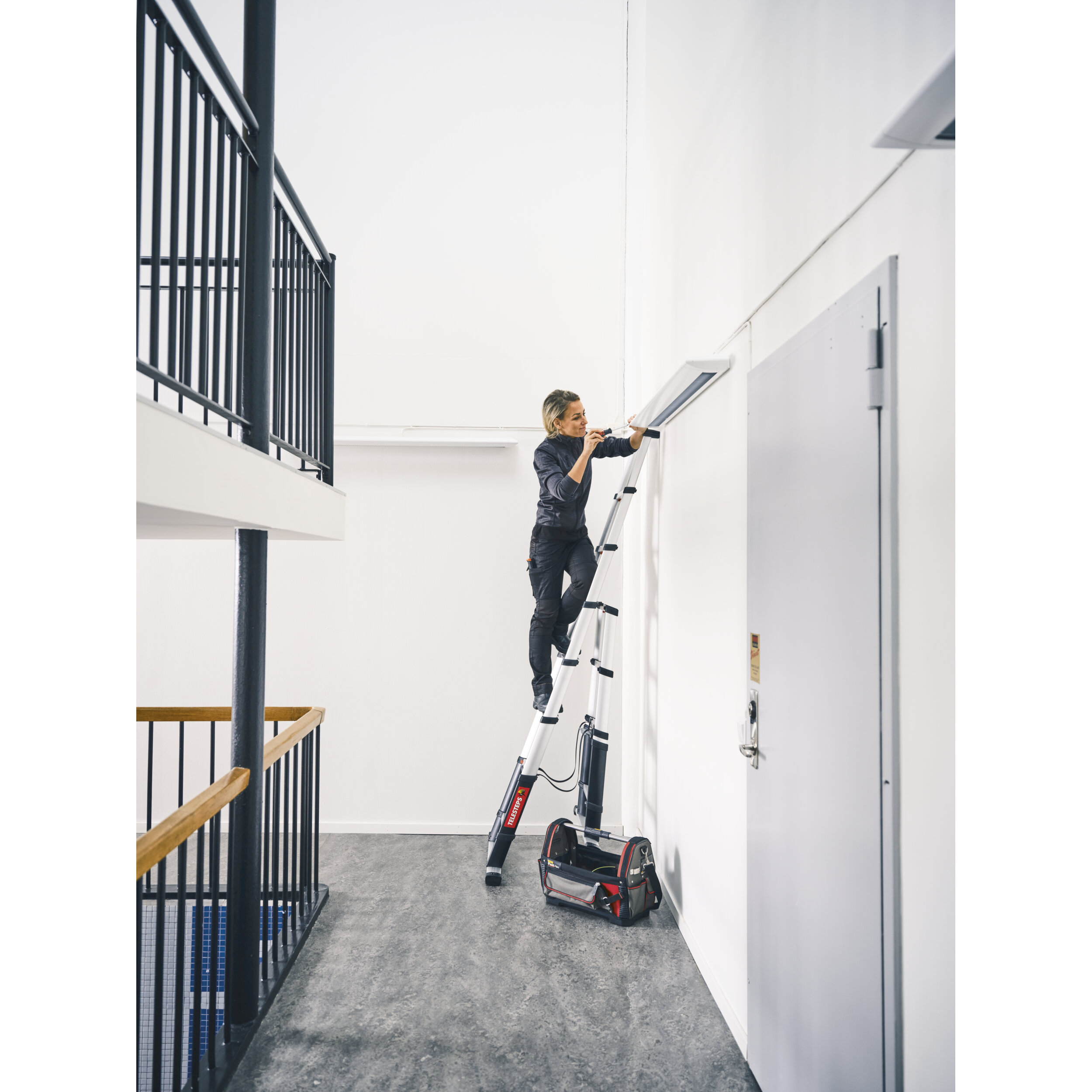 Telescopic combination ladder | Multipurpose ladder | ZARGES ...